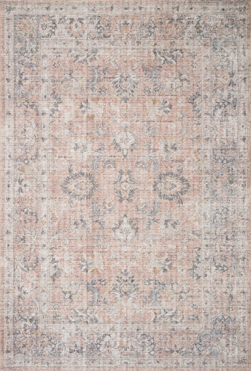 Sophie Rug in Blush/Grey – Loom & Stone